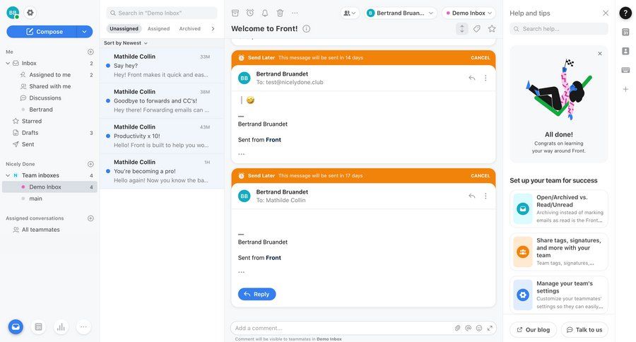 Front UI screen examples | Nicelydone