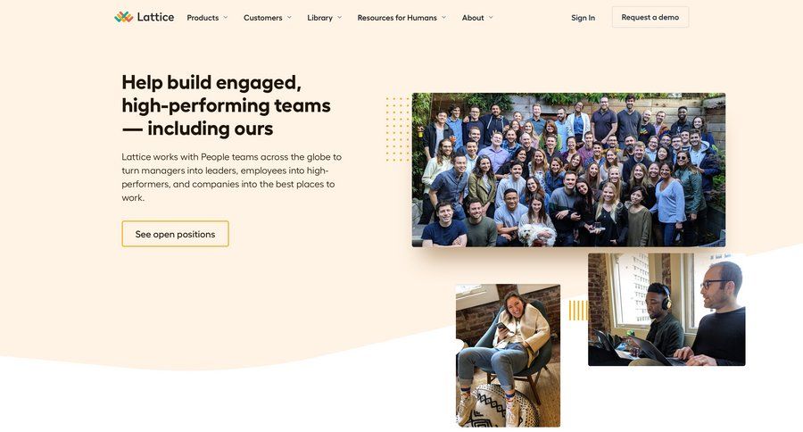 Lattice UI screen examples | Nicelydone