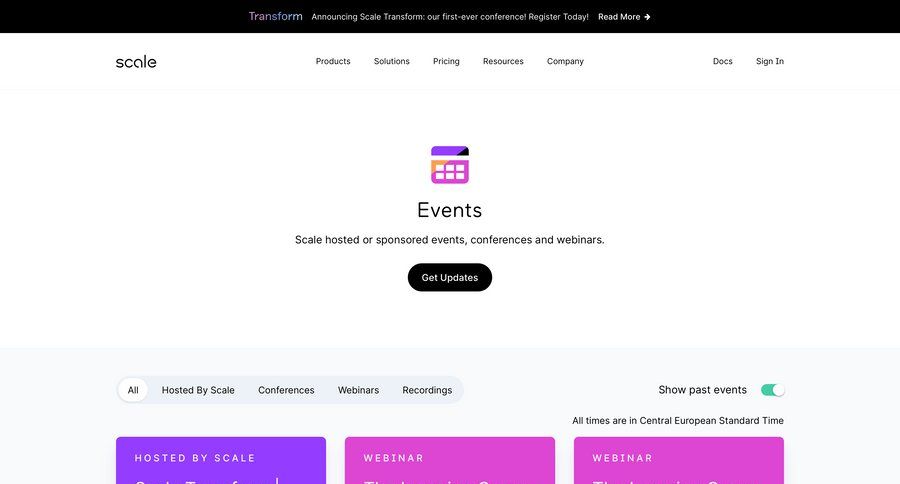 Scale UI screen examples | Nicelydone