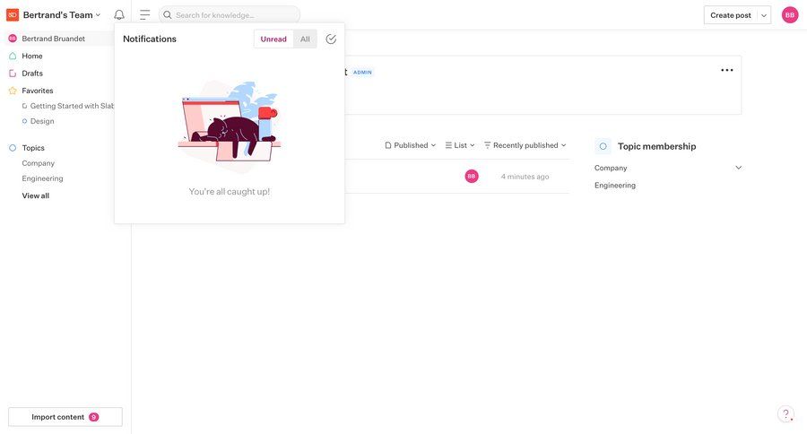 Slab page examples | Nicelydone