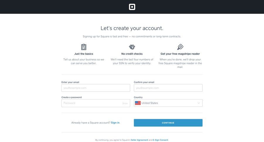 Square UI screen examples | Nicelydone