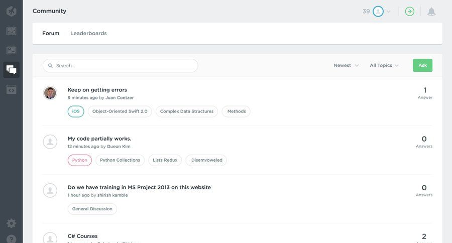 Treehouse page examples | Nicelydone